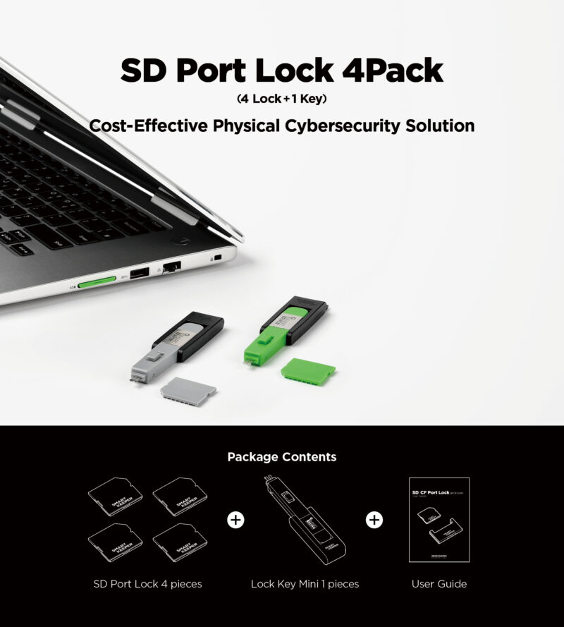 Smart Keeper SD Port Locks with Key | SmartKeeper